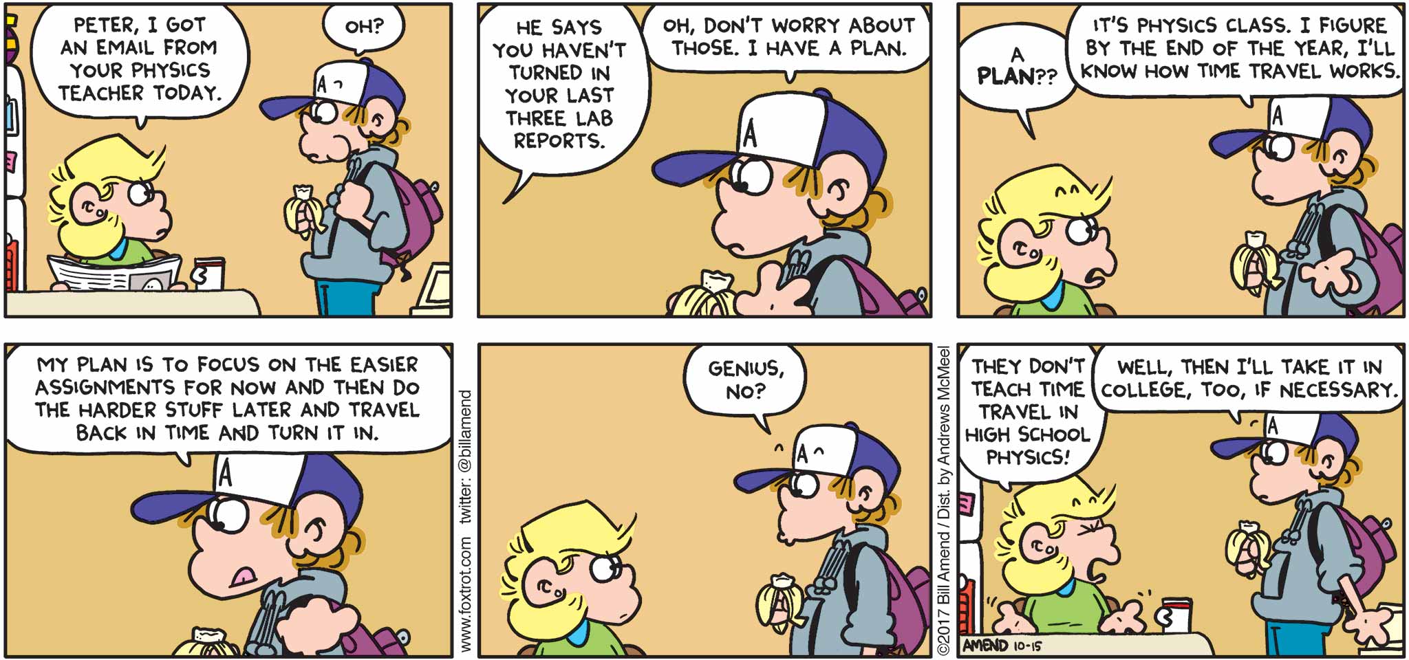 Physics Comics Foxtrot